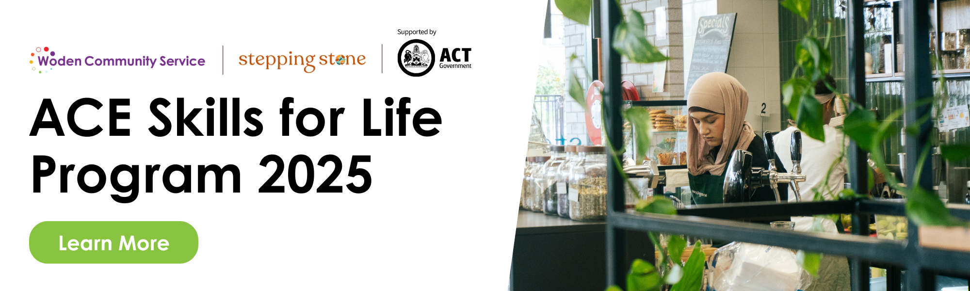 ACE Skills for Life - Woden Community Service